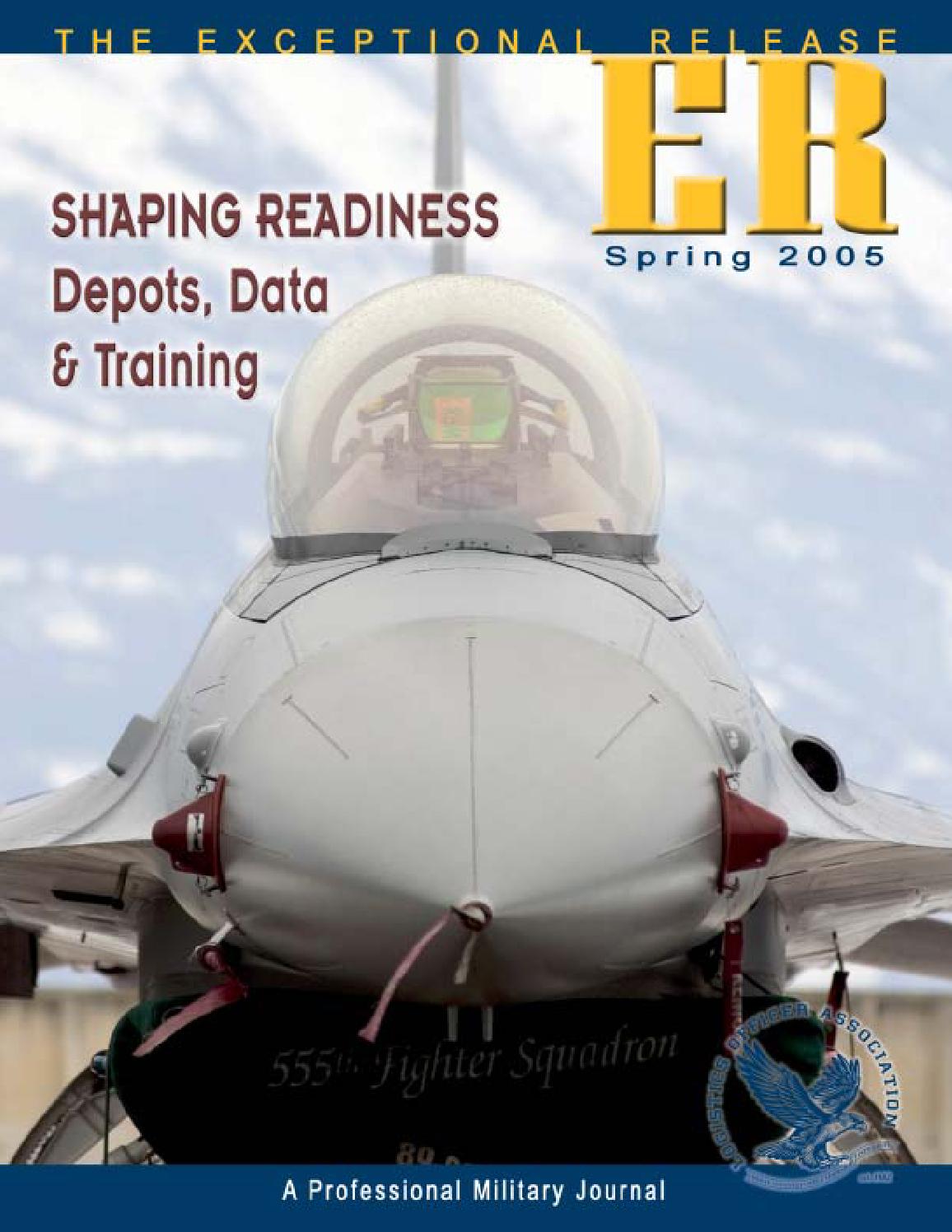 Er spring05final by Logistics Officer Association - Issuu