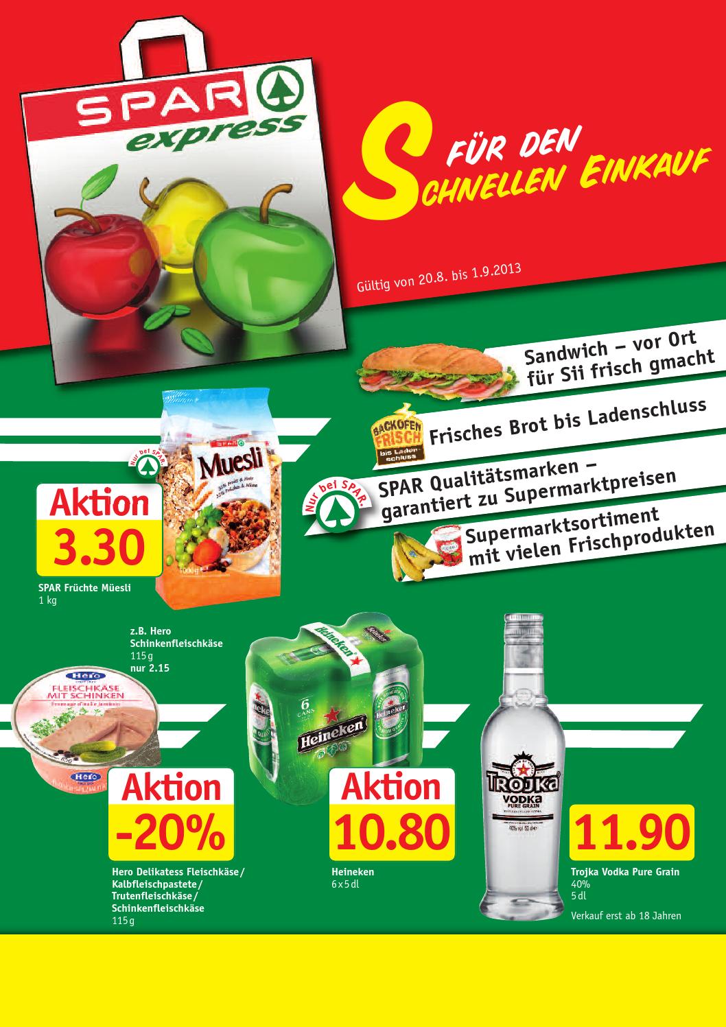 SPAR Express Flugblatt KW 34/35 by Inscript GmbH - Issuu