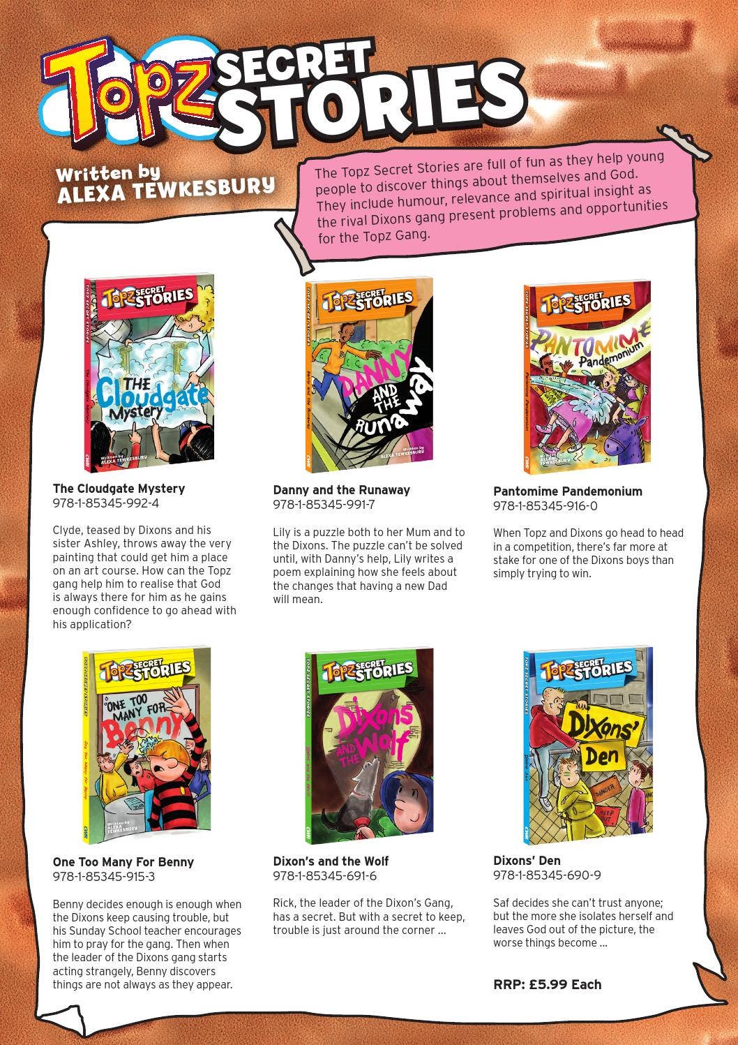 Topz Secret Stories Series by Kingsway CLC Trust - Issuu
