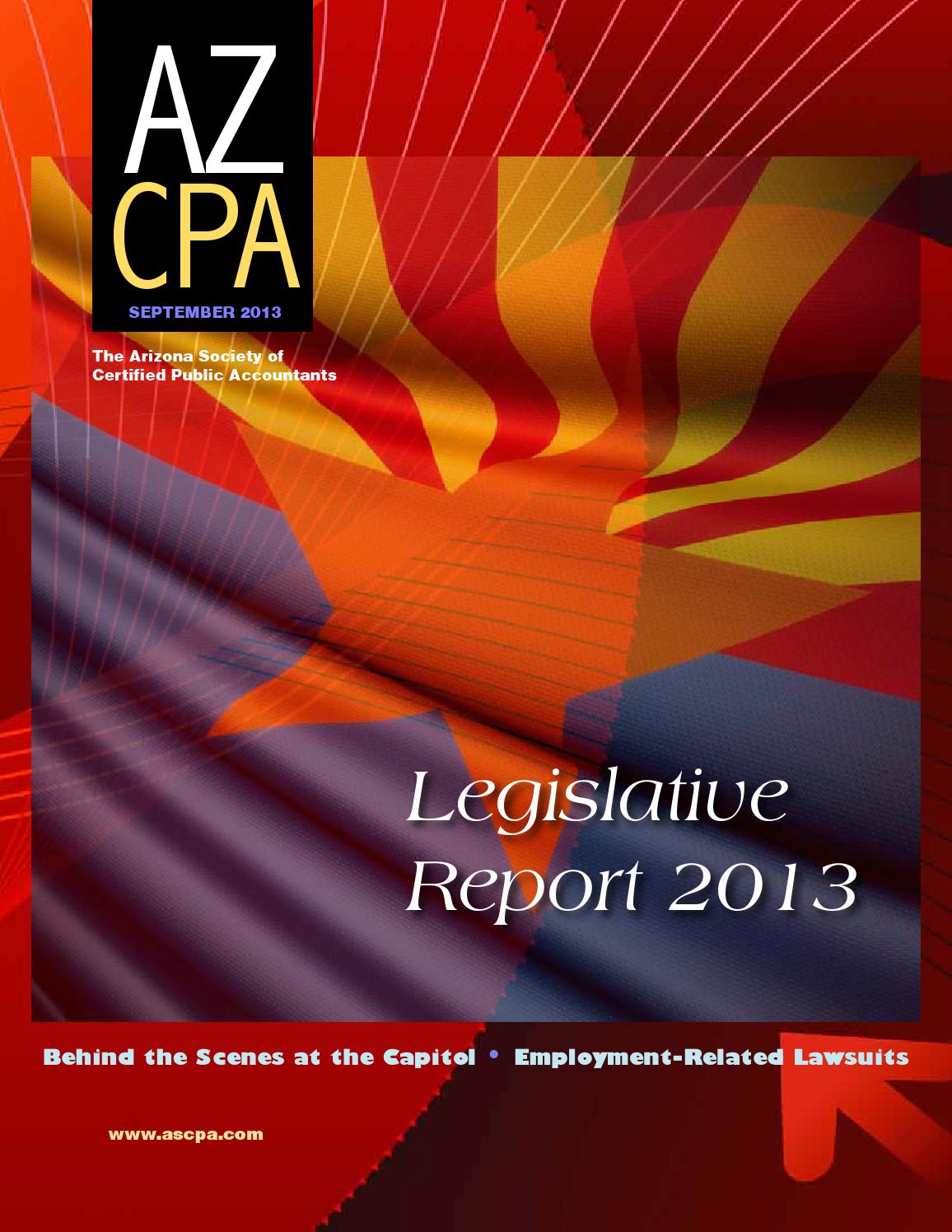 AZ CPA Sept. 2013 by ASCPA - Issuu