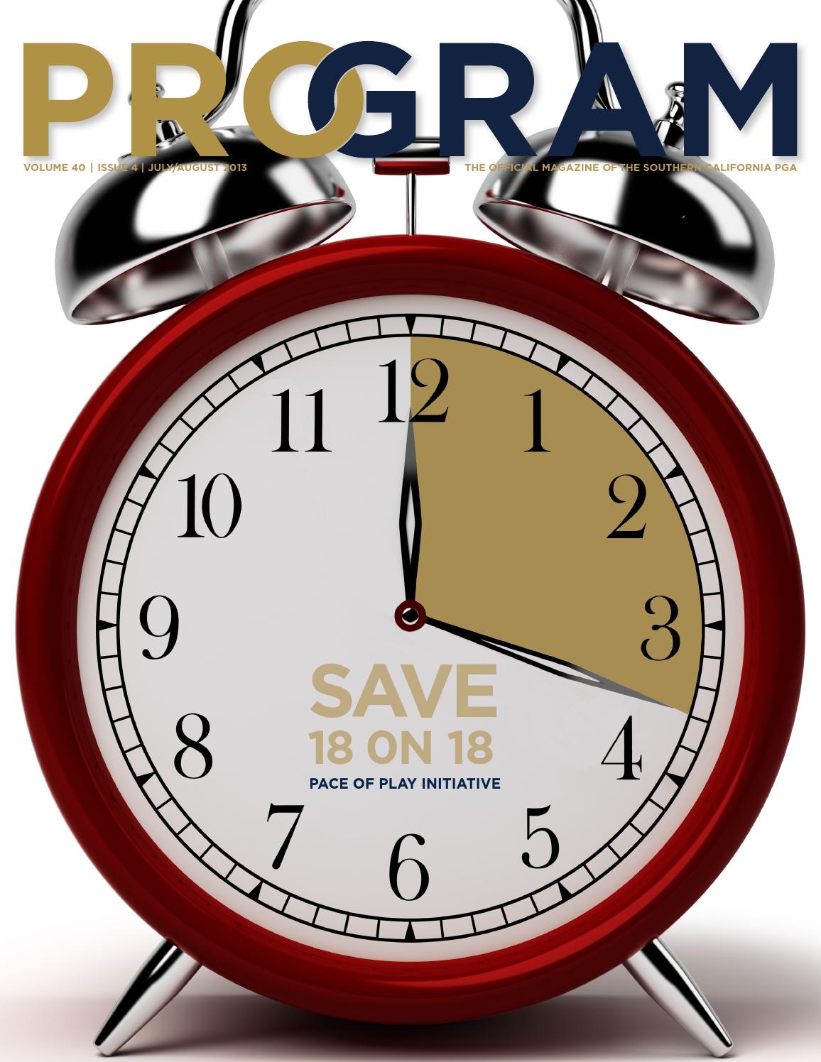 July/August PROgram Magazine by Southern California PGA - Issuu