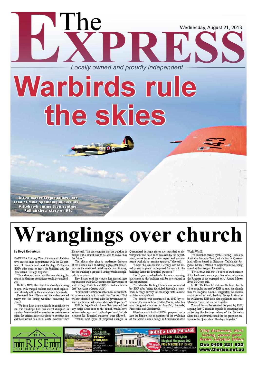 The Express Newspaper 21st August 2013 by Carlo Portella - Issuu