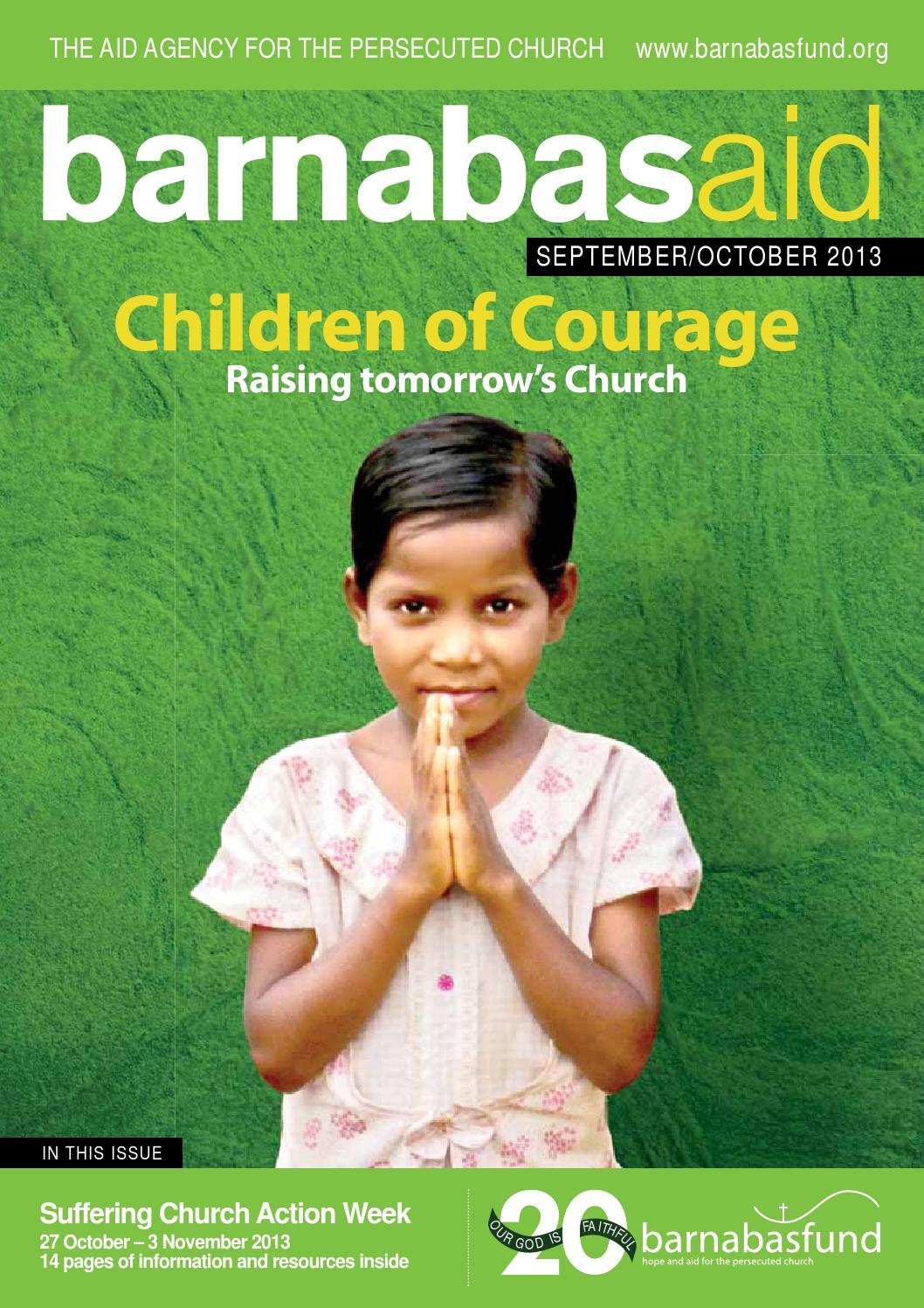 Barnabas Aid September October 2013 by Barnabas Fund - Issuu