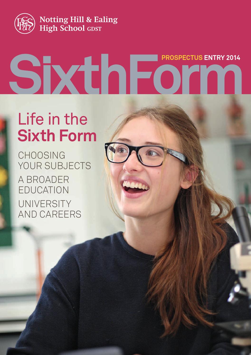 Nhehs 6thform prospectus by NHEHS - Issuu