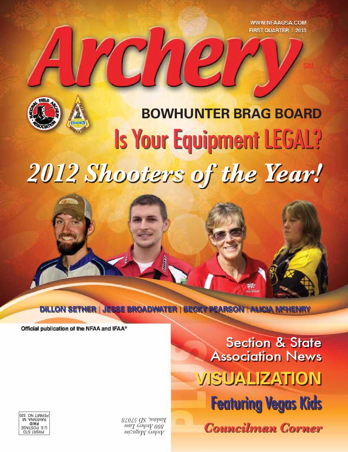 2013 - First Quarter by National Field Archery Association - Issuu