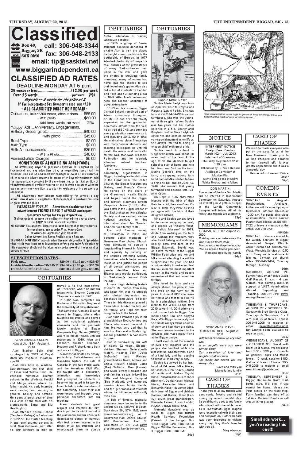 Webpaper 34 by The Biggar Independent - Issuu