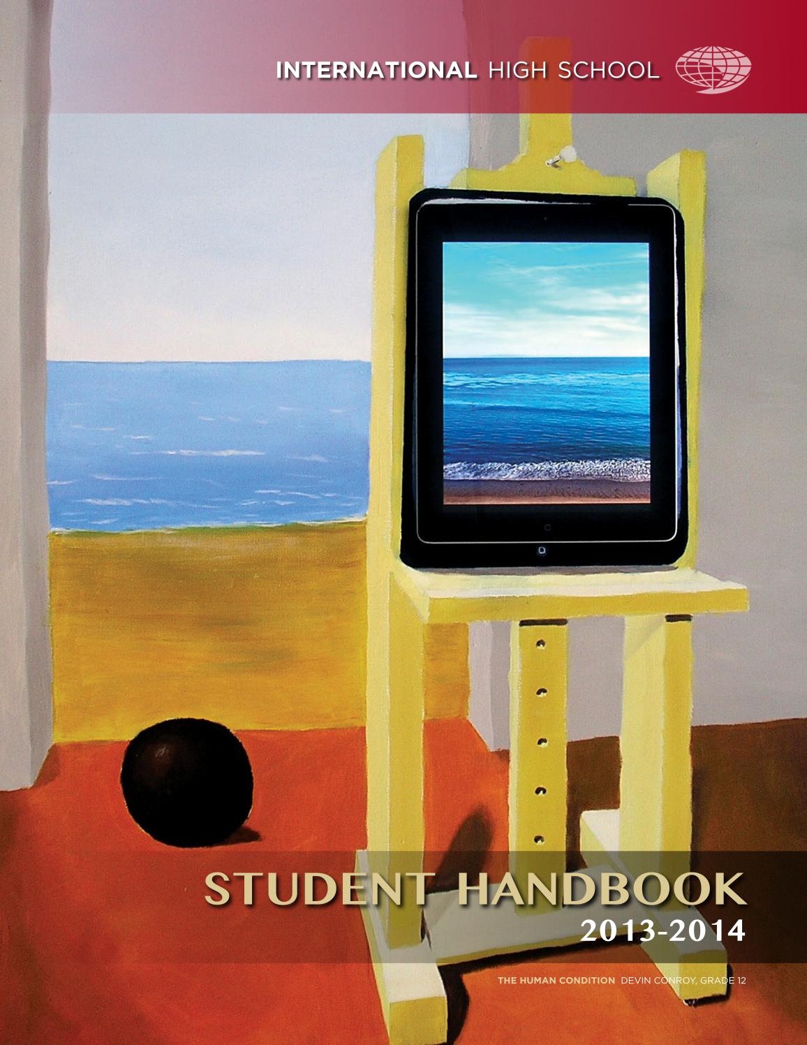International High School Student Handbook 2013-2014 by French American ...