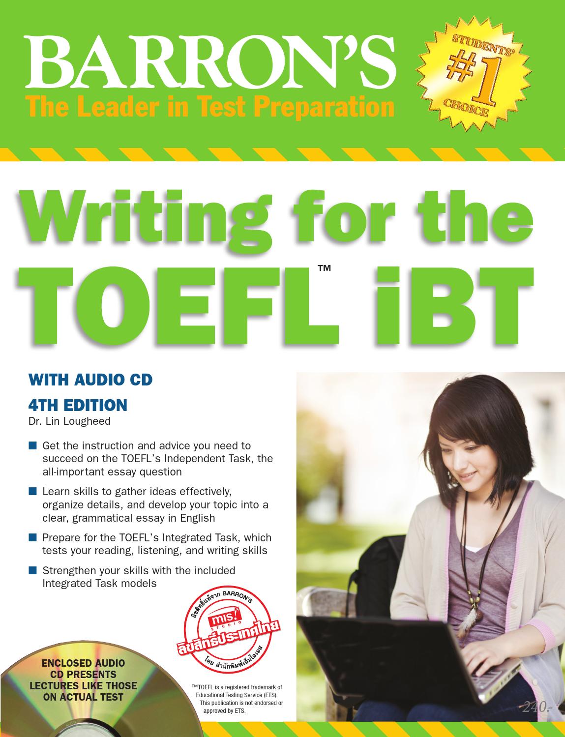 Writing for the TOEFL iBT by MIS Publishing - Issuu