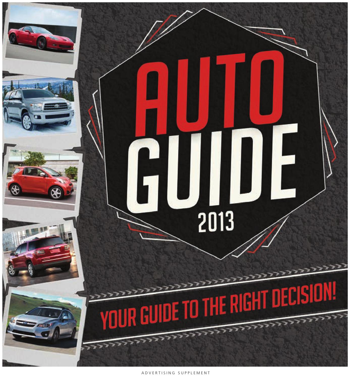 Auto Guide 2013 by Pittsburgh City Paper - Issuu