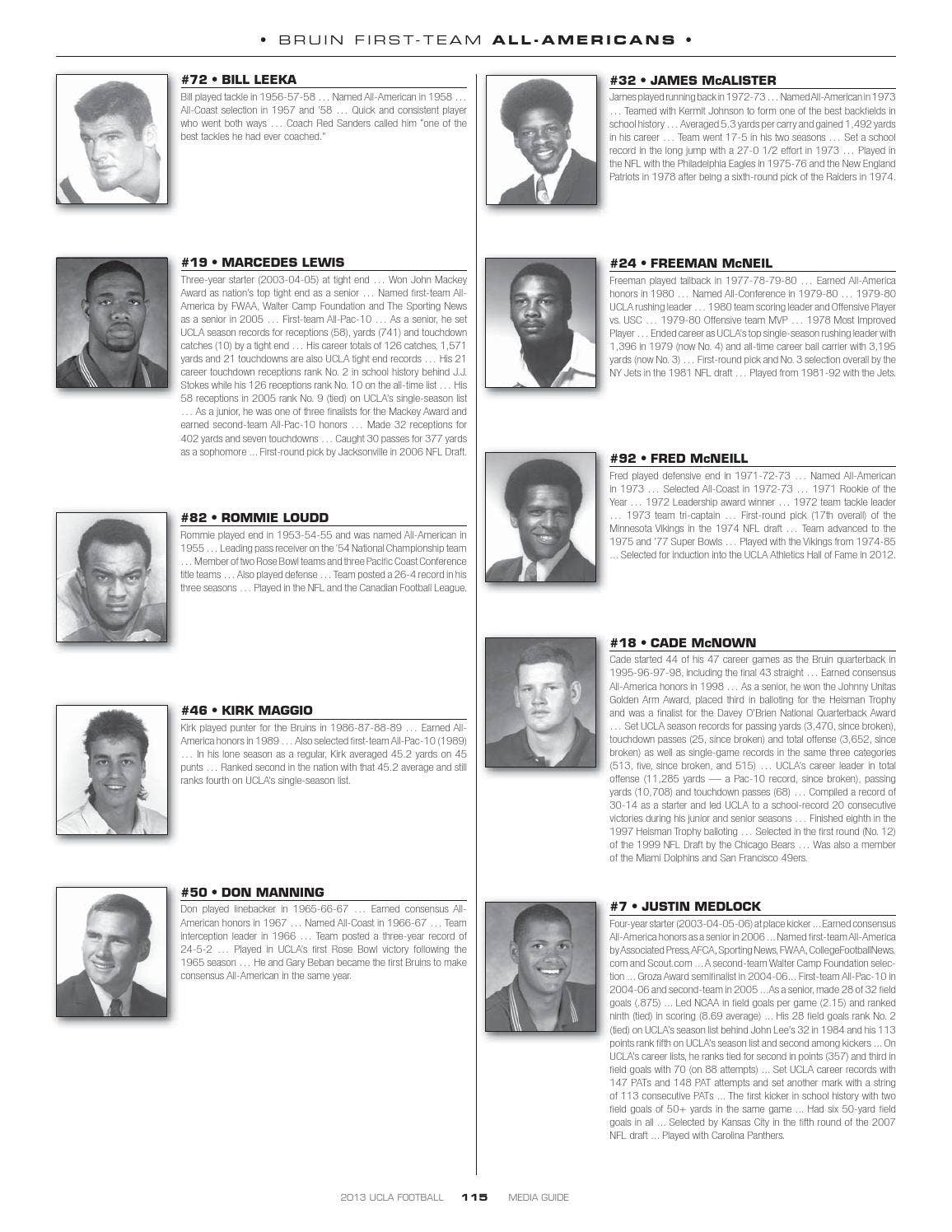 2013 UCLA Football Media Guide by UCLA Athletics - Issuu