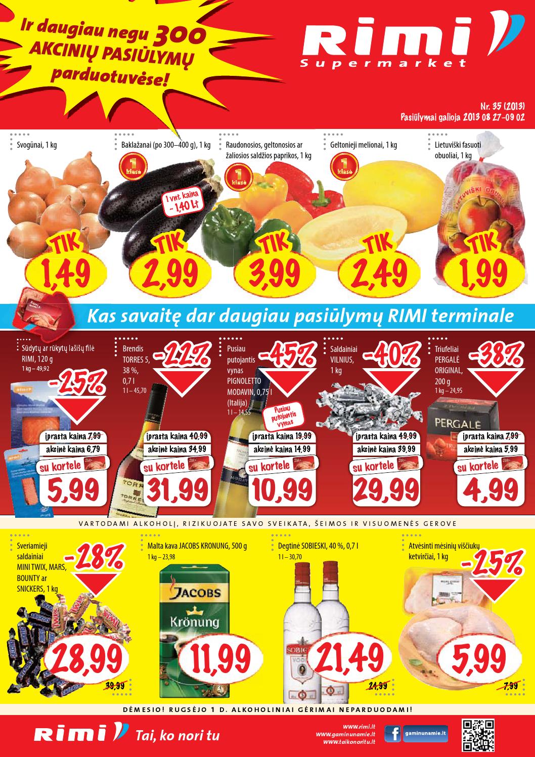 Rimi Supermarket Nr.35-2013 by Rimi - Issuu