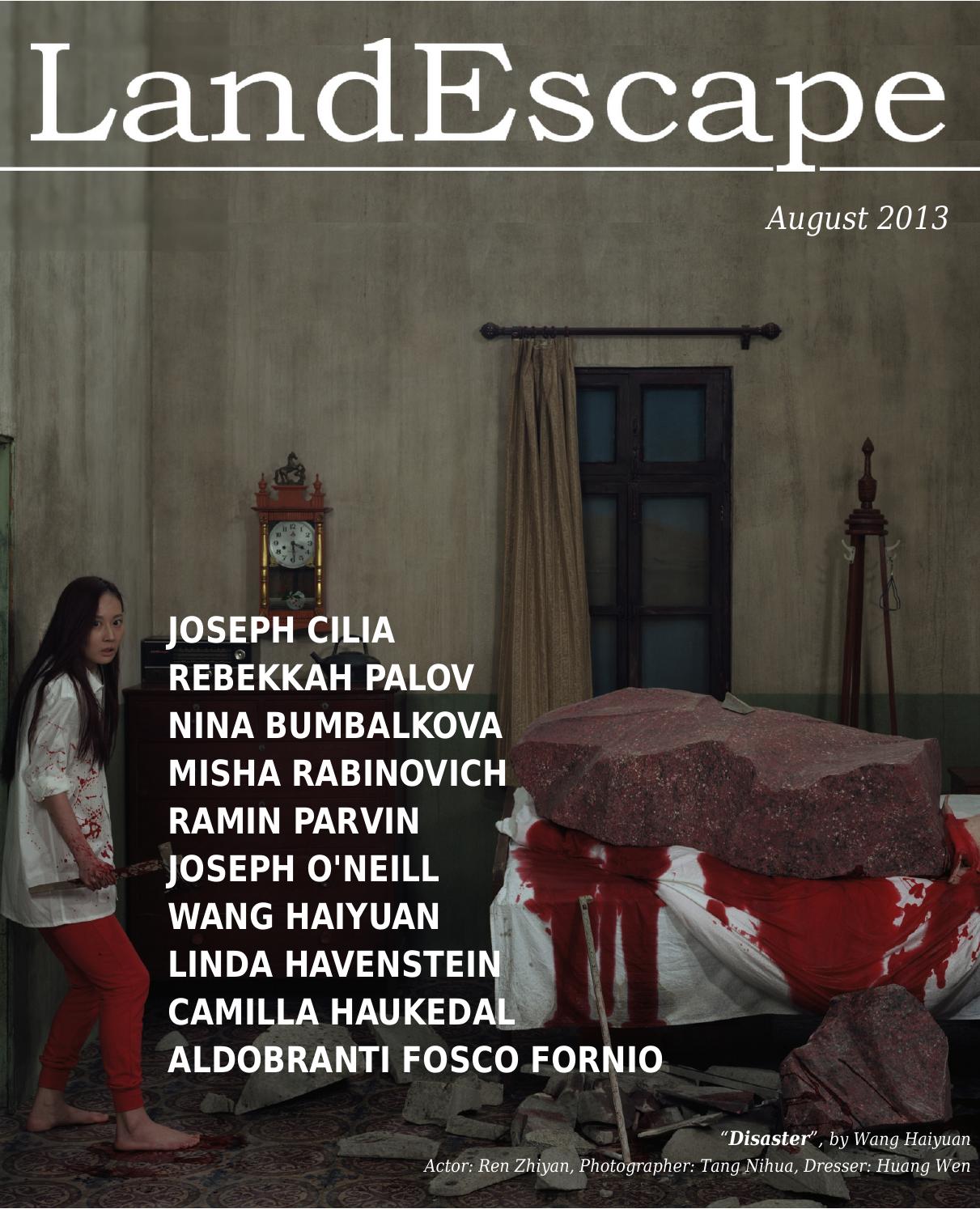 LandEscape Art Review - August 2013 by LandEscape Art Review - Issuu
