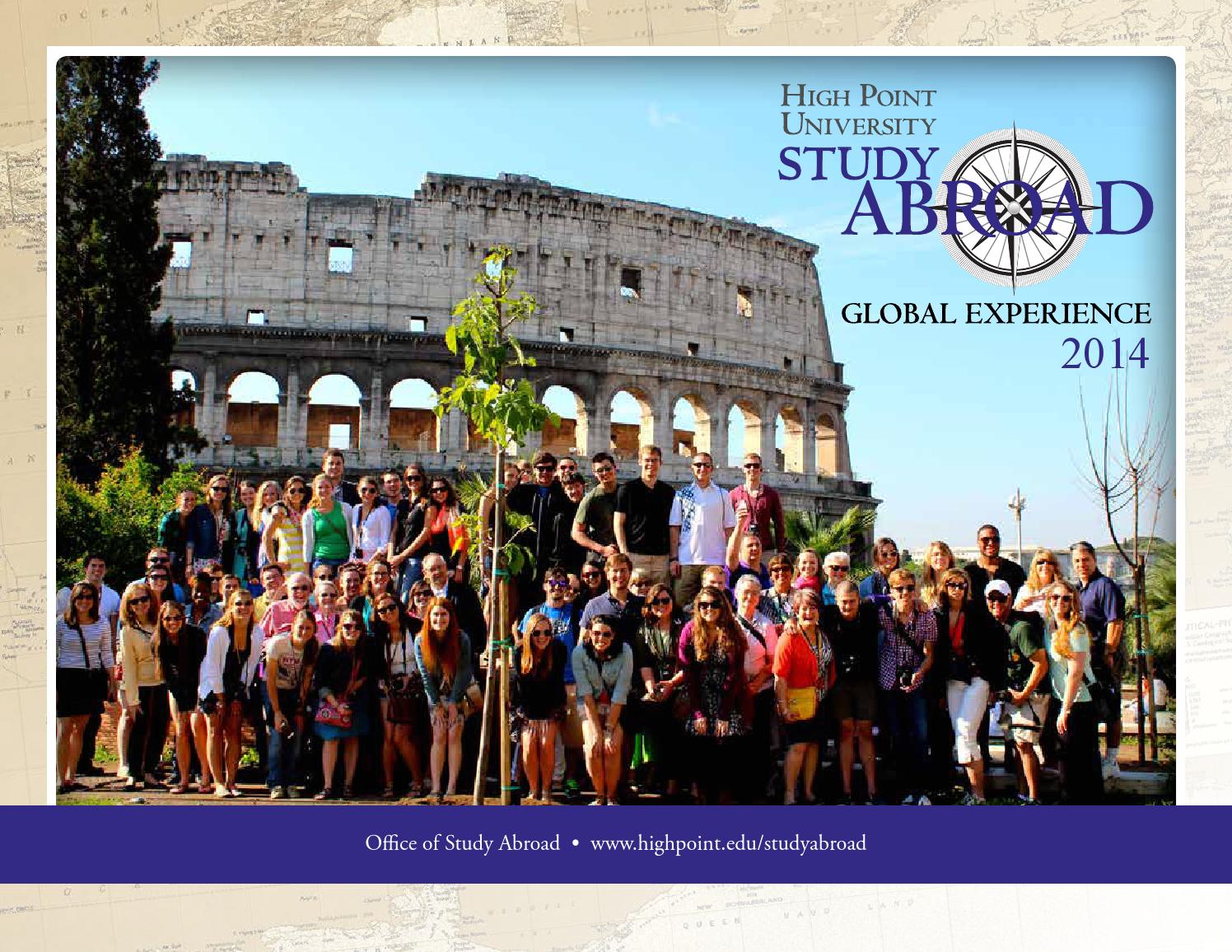 High Point University Global Experience Programs 2014 by High Point ...