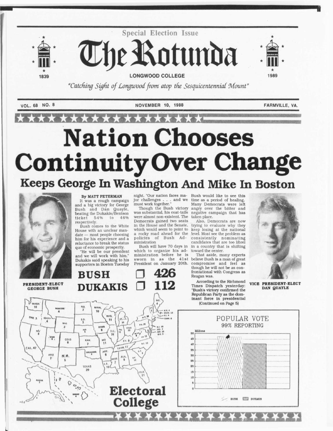 Rotunda vol 68, no 8 nov 10, 1988 by Greenwood Library - Issuu