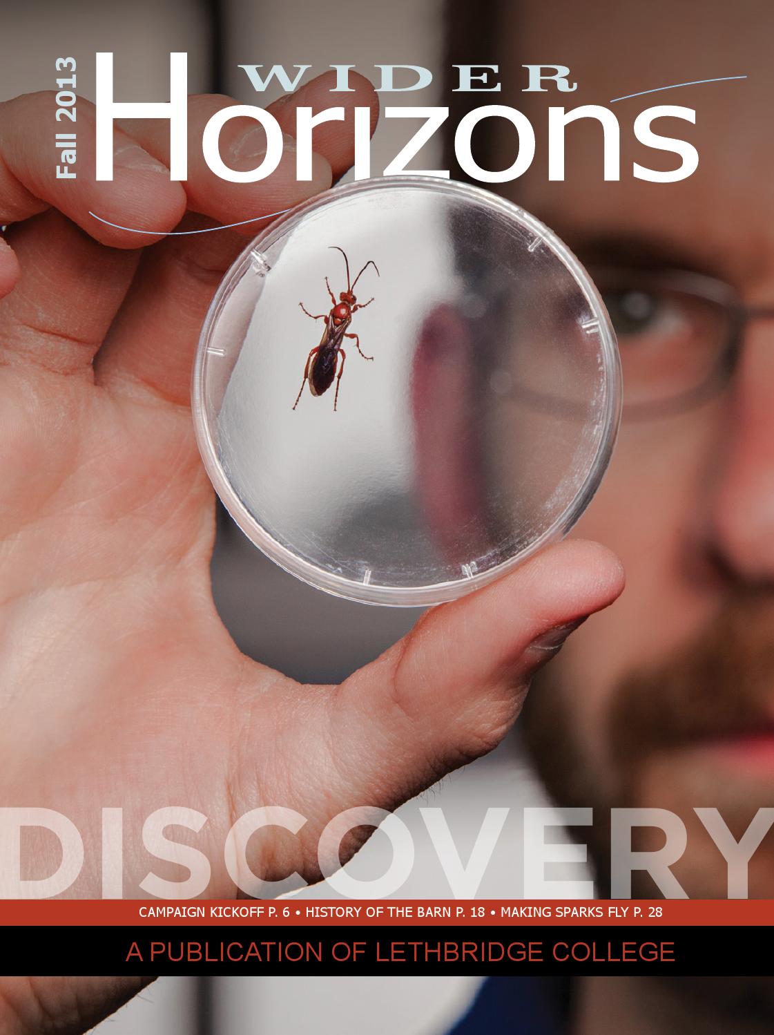 Wider Horizons - Fall 2013 by Lethbridge College - Issuu