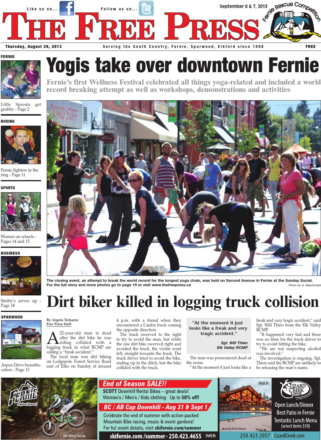 The Free Press, August 29, 2013 by Black Press Media Group - Issuu