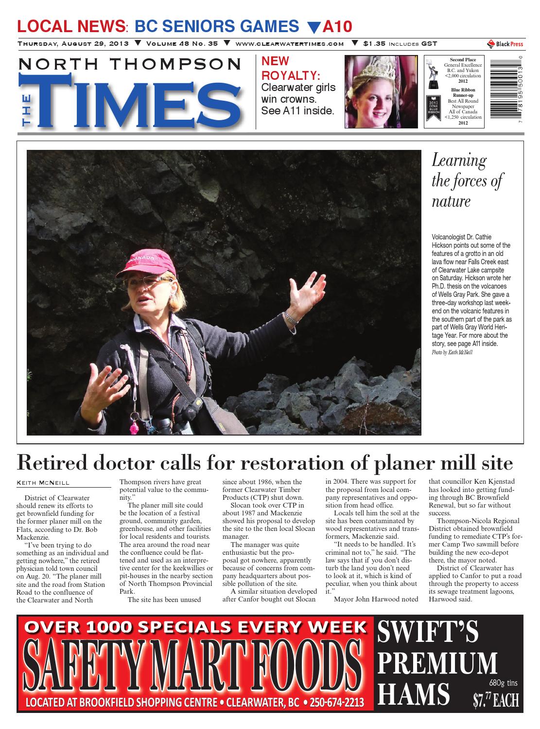 Clearwater Times, August 29, 2013 by Black Press Media Group - Issuu
