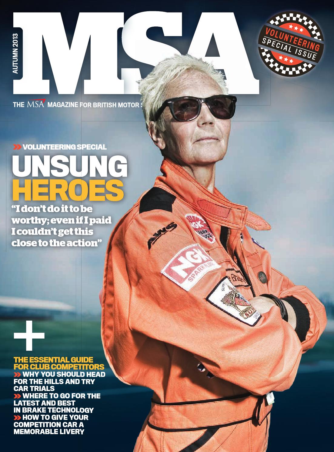 MSA Autumn 13 by Motorsport UK - Issuu