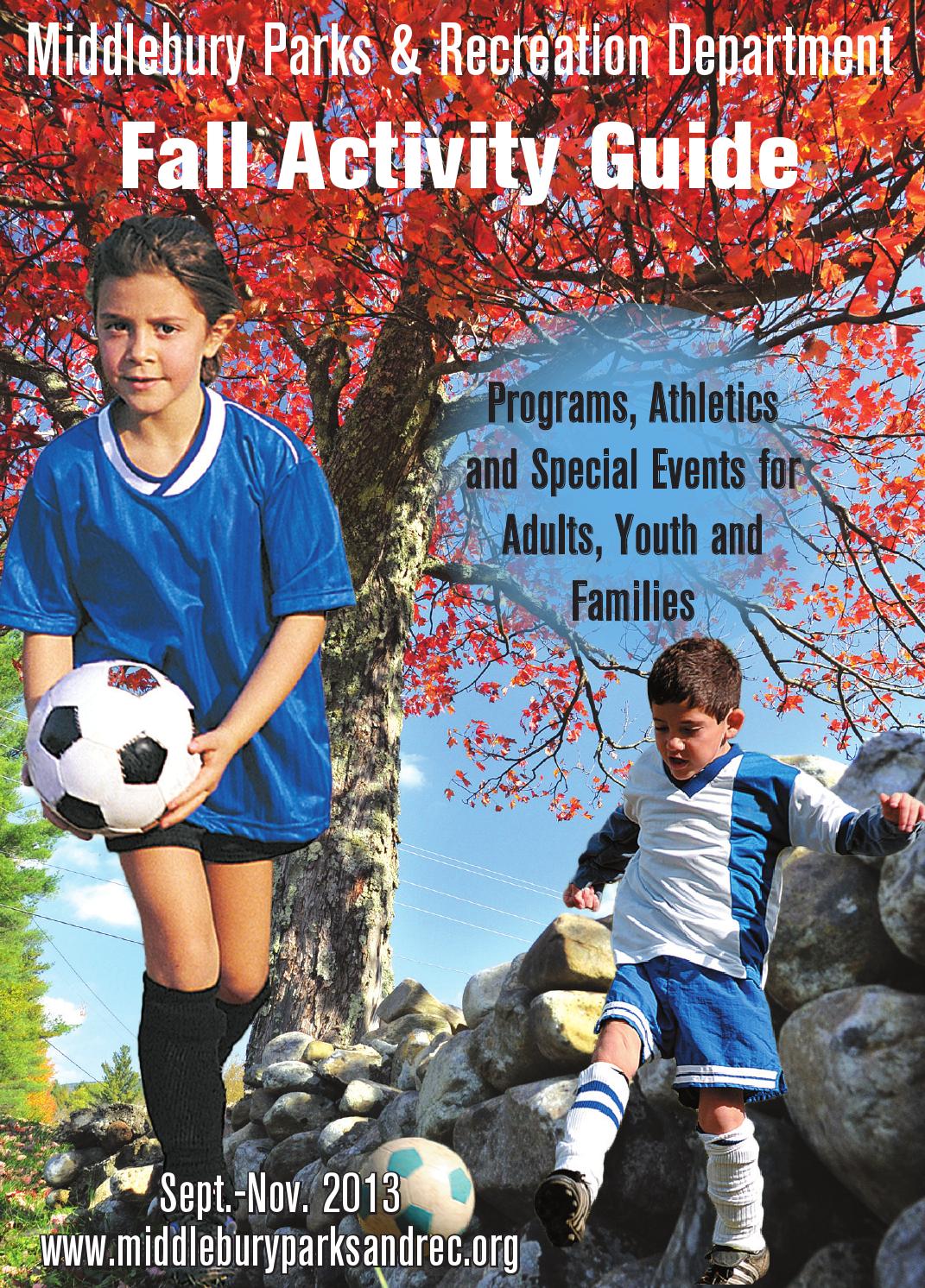 Middlebury parks and rec fall guide by AddisonPress - Issuu