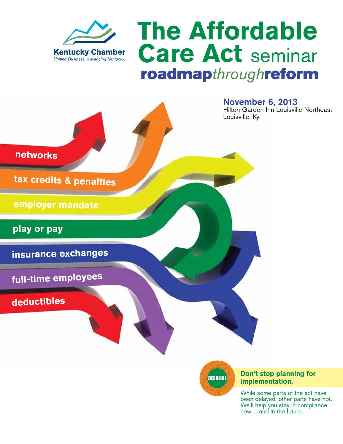 Aca seminar brochure nov2013 by Sarah Cathey - Issuu
