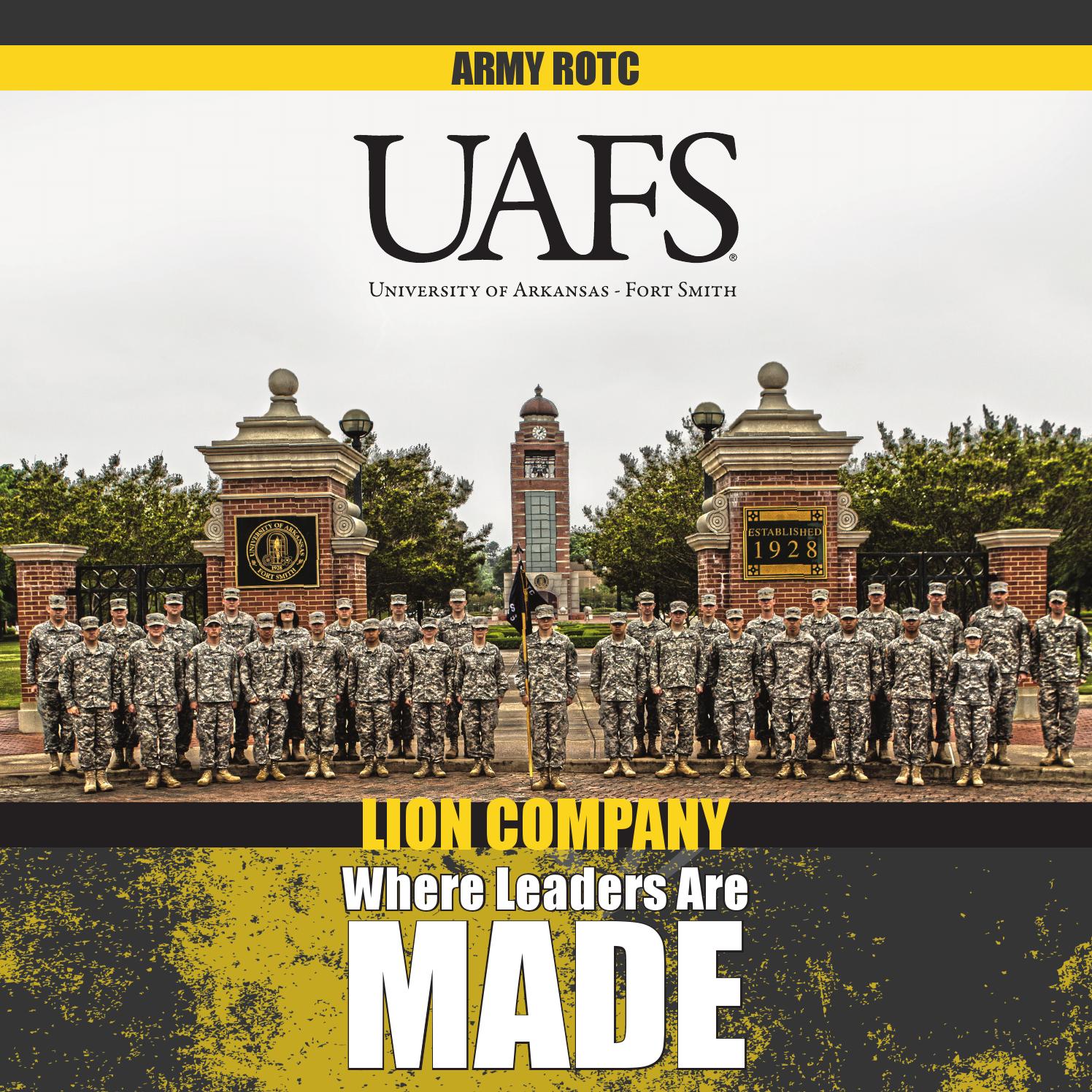 UAFS ROTC by University of Arkansas - Fort Smith - Issuu