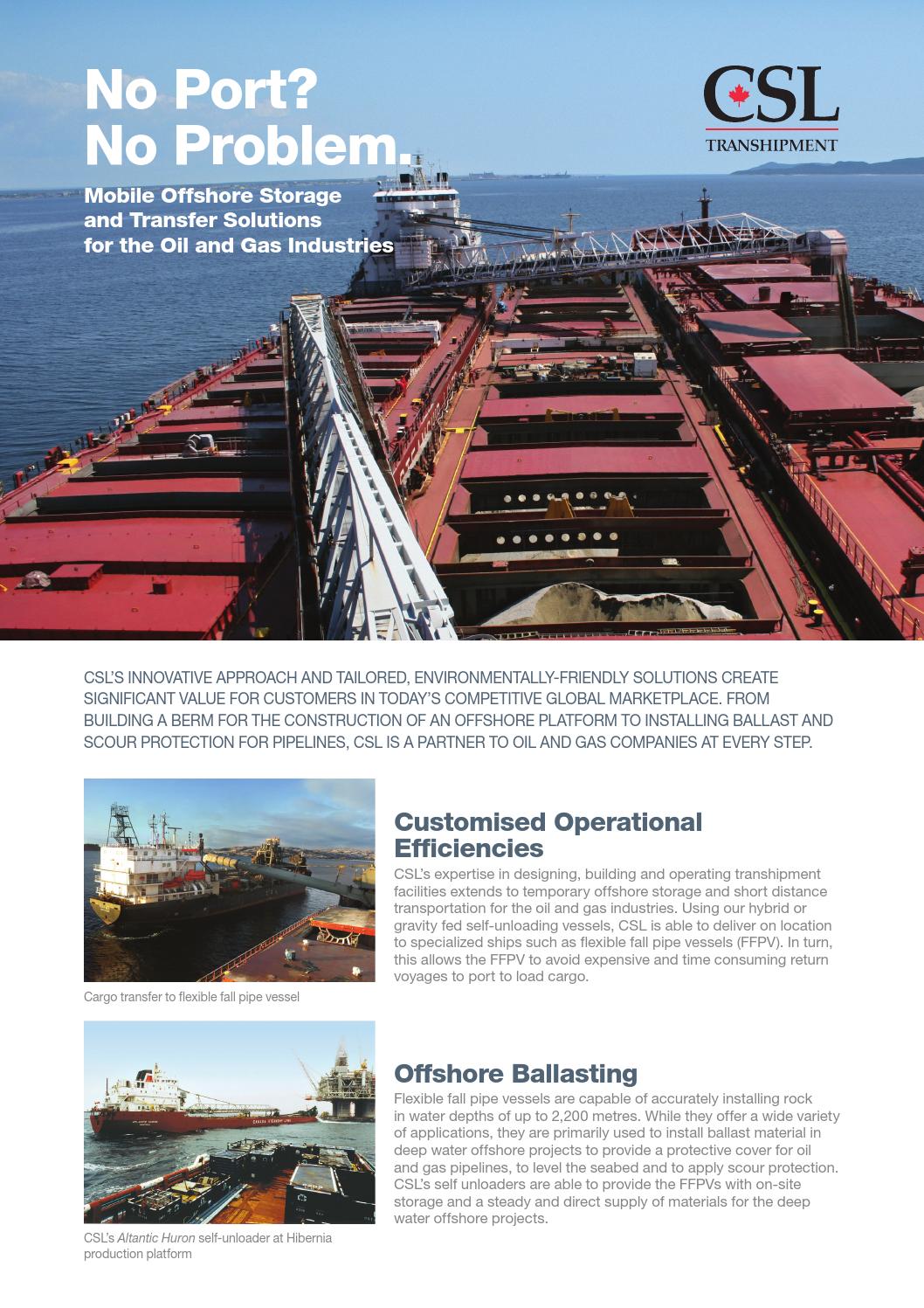 CSL brochure transhipment by CSLships - Issuu