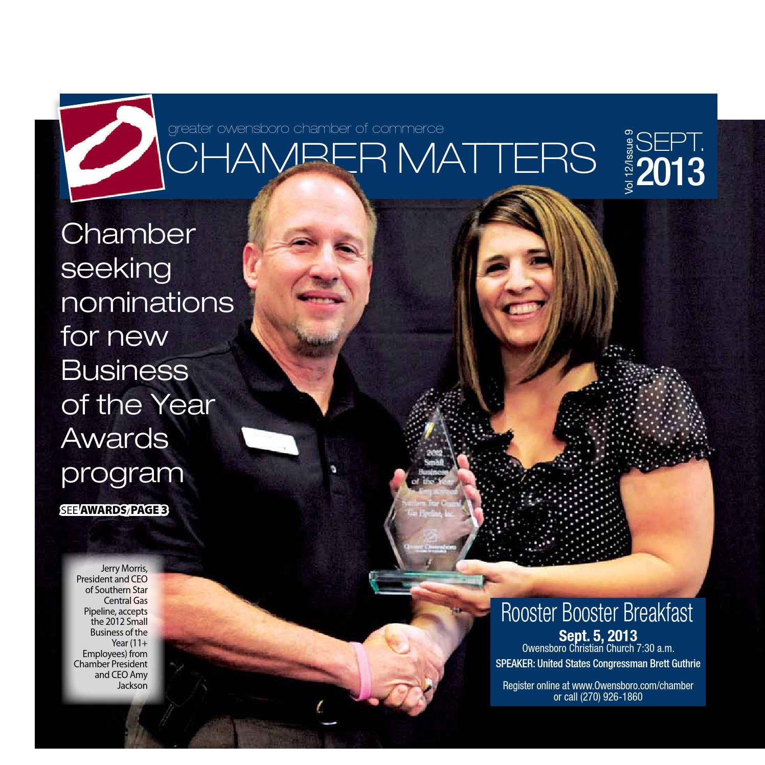 September Chamber Matters by Greater Owensboro Chamber of Commerce - Issuu