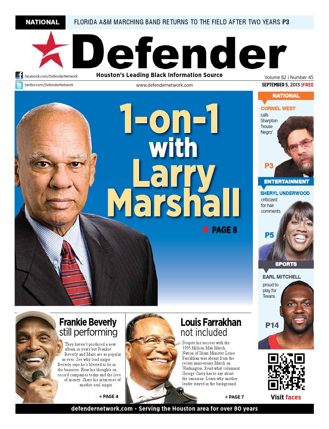 Houston Defender: September 05, 2013 by Defender Media Group ...