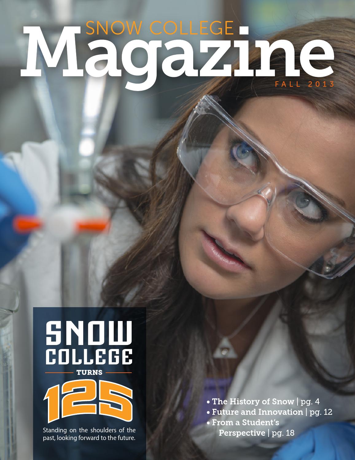 2013 snowcollegemag 8 29 final by Snow College - Issuu