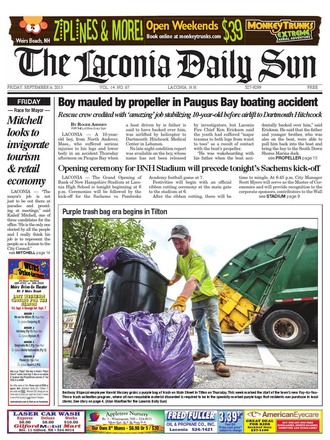 The laconia daily sun, september 6, 2013 by Daily Sun - Issuu