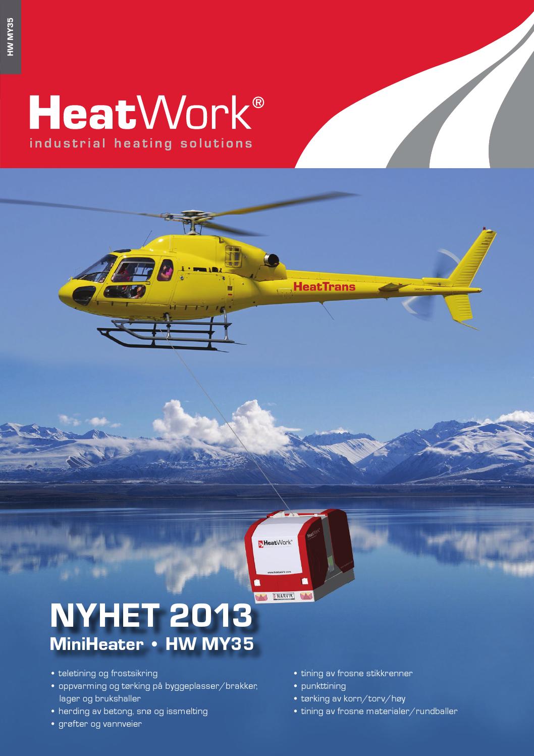 MiniHeater HW MY35 by Heatwork - Issuu