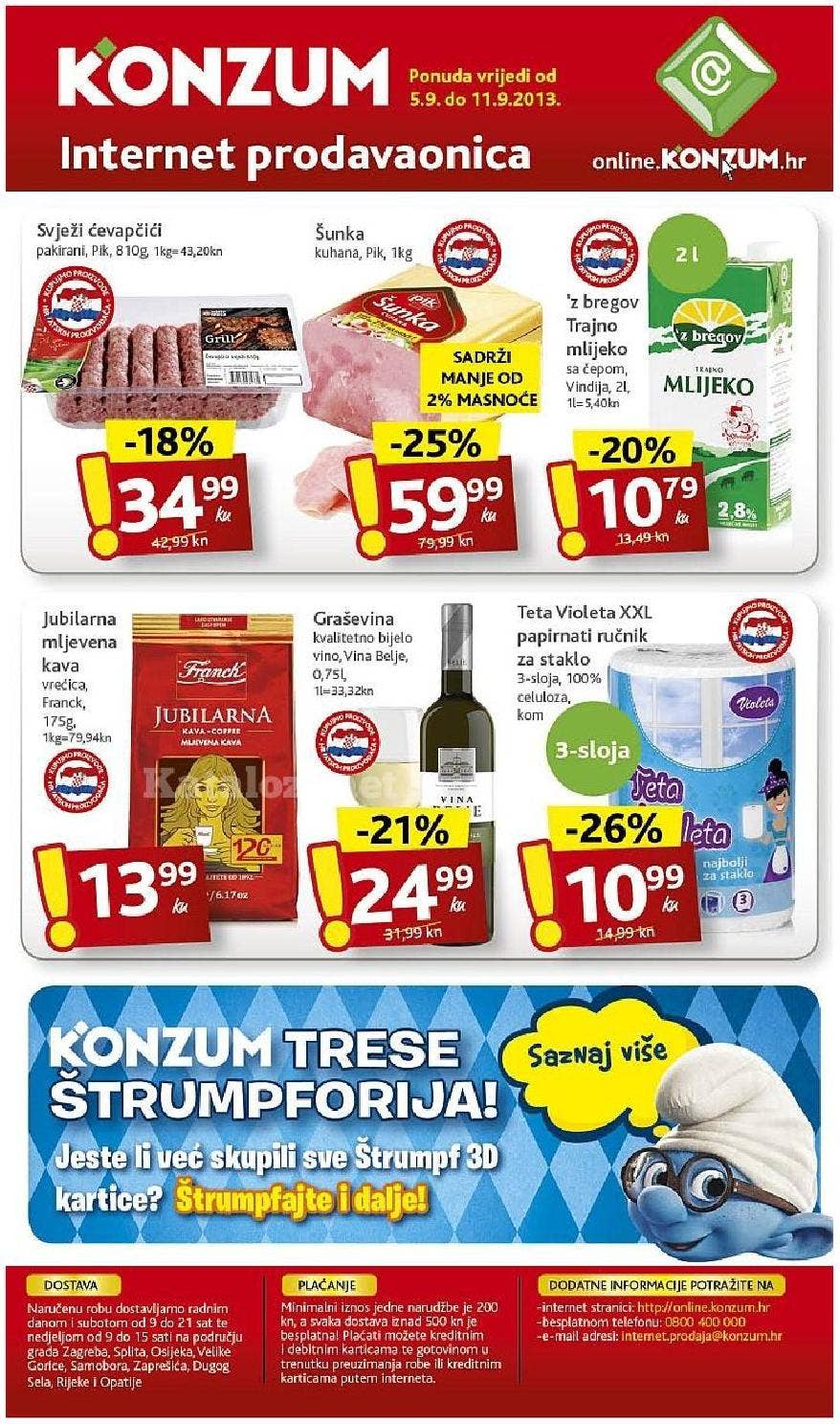 Konzum online letak rujan 2013 by katalozi.net - Issuu