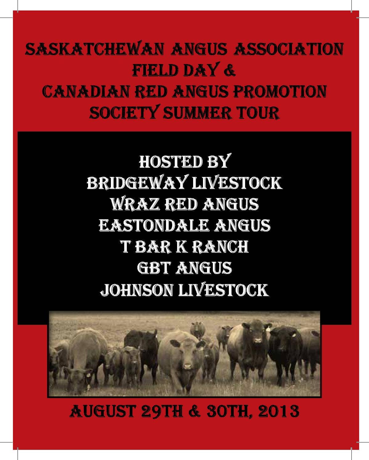 Sask Angus Field Day & CRAPS Summer Tour by Kristine Sauter - Issuu