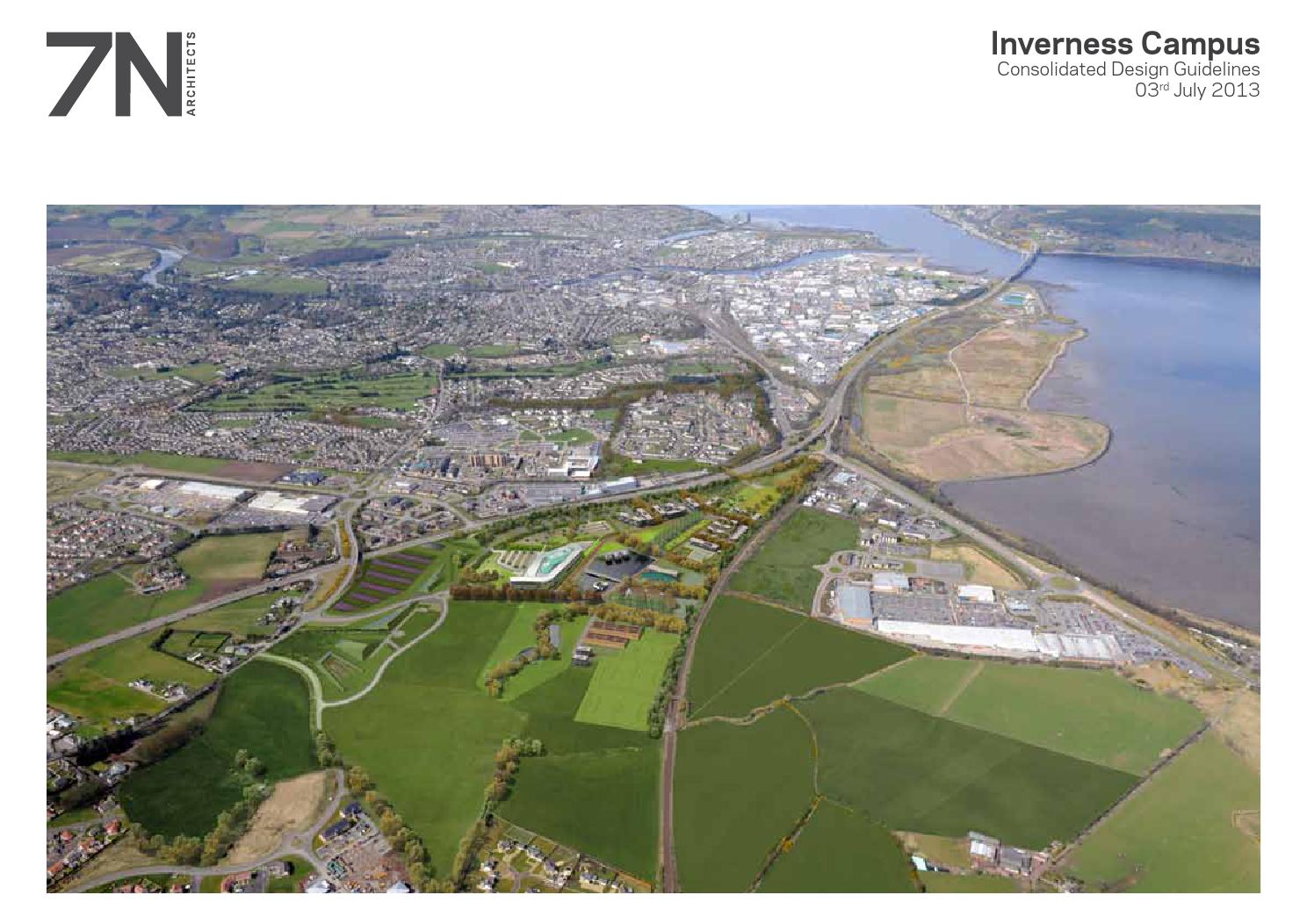 Inverness Campus Design guidelines estate by Highlands and Islands ...