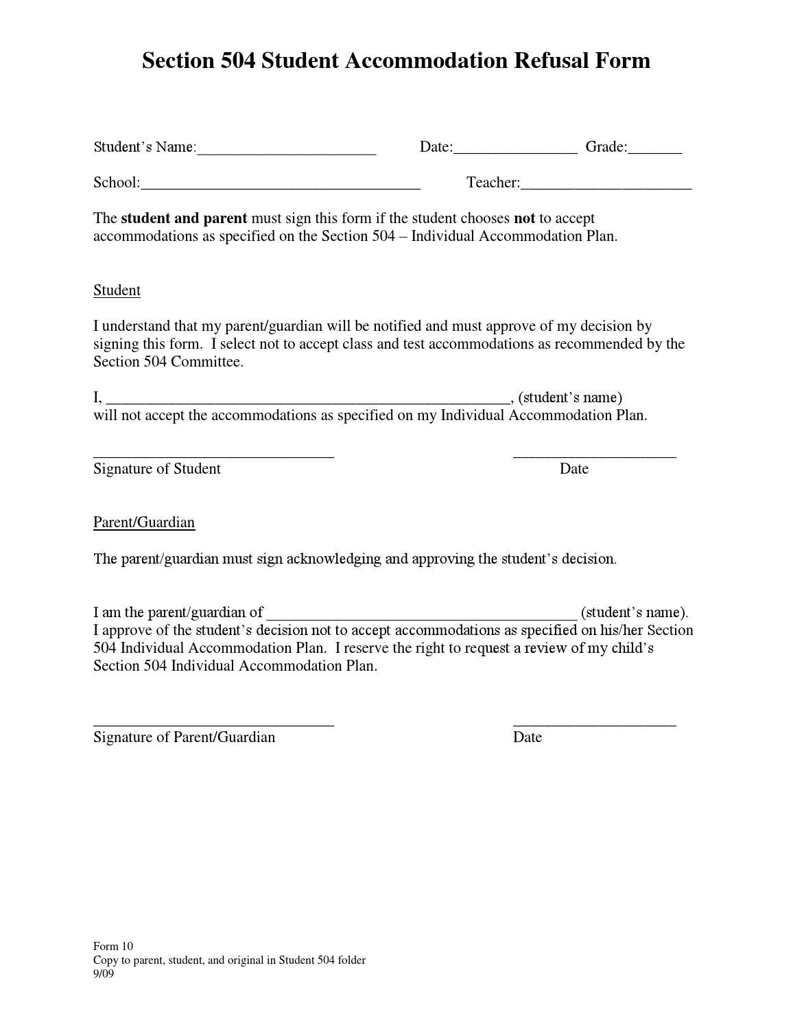 form-10-student-accommodation-refusal by Peggy Abadie - Issuu