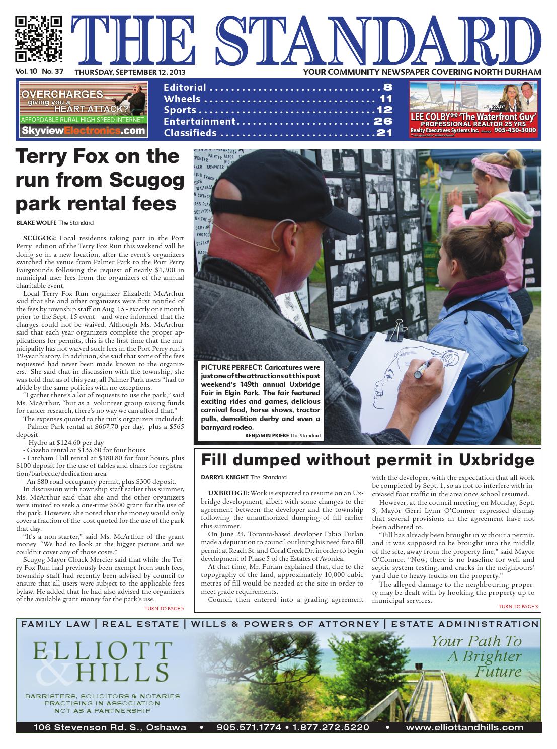 The Standard Newspaper September 12th, 2013 by The Standard Newspaper ...