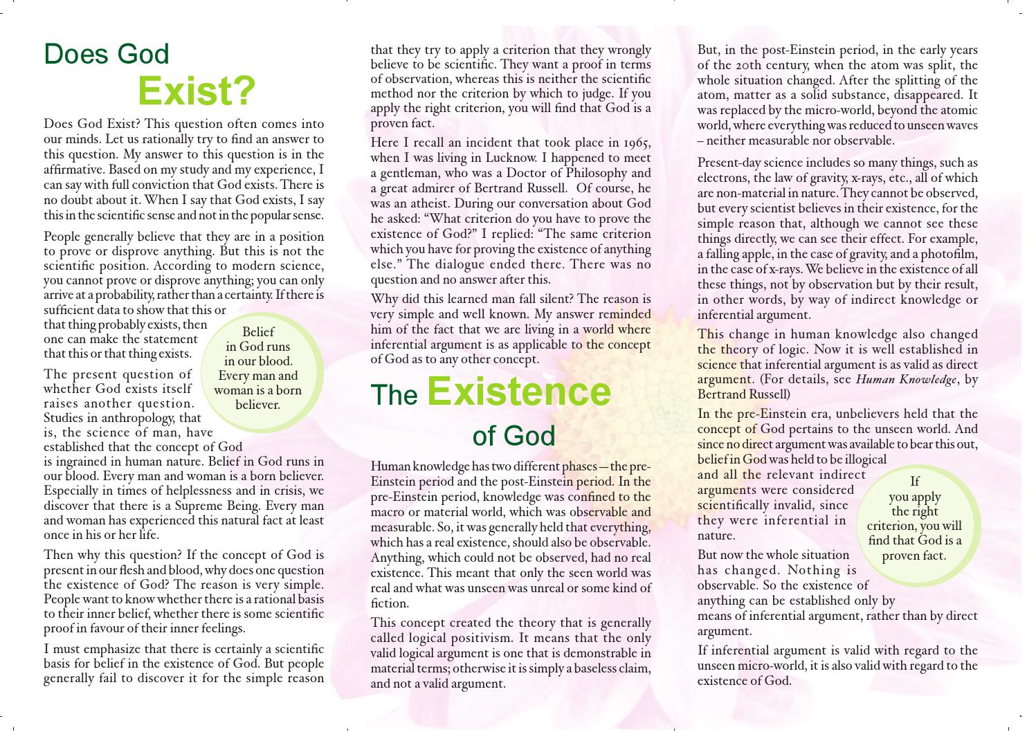 Does God Exist by CPS Global - Issuu