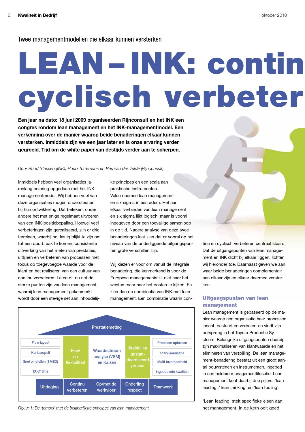 Kwaliteit in het bedrijf by Rijnconsult - Issuu