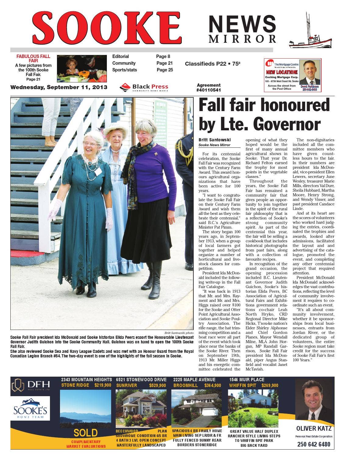 Sooke News Mirror, September 11, 2013 by Black Press Media Group - Issuu