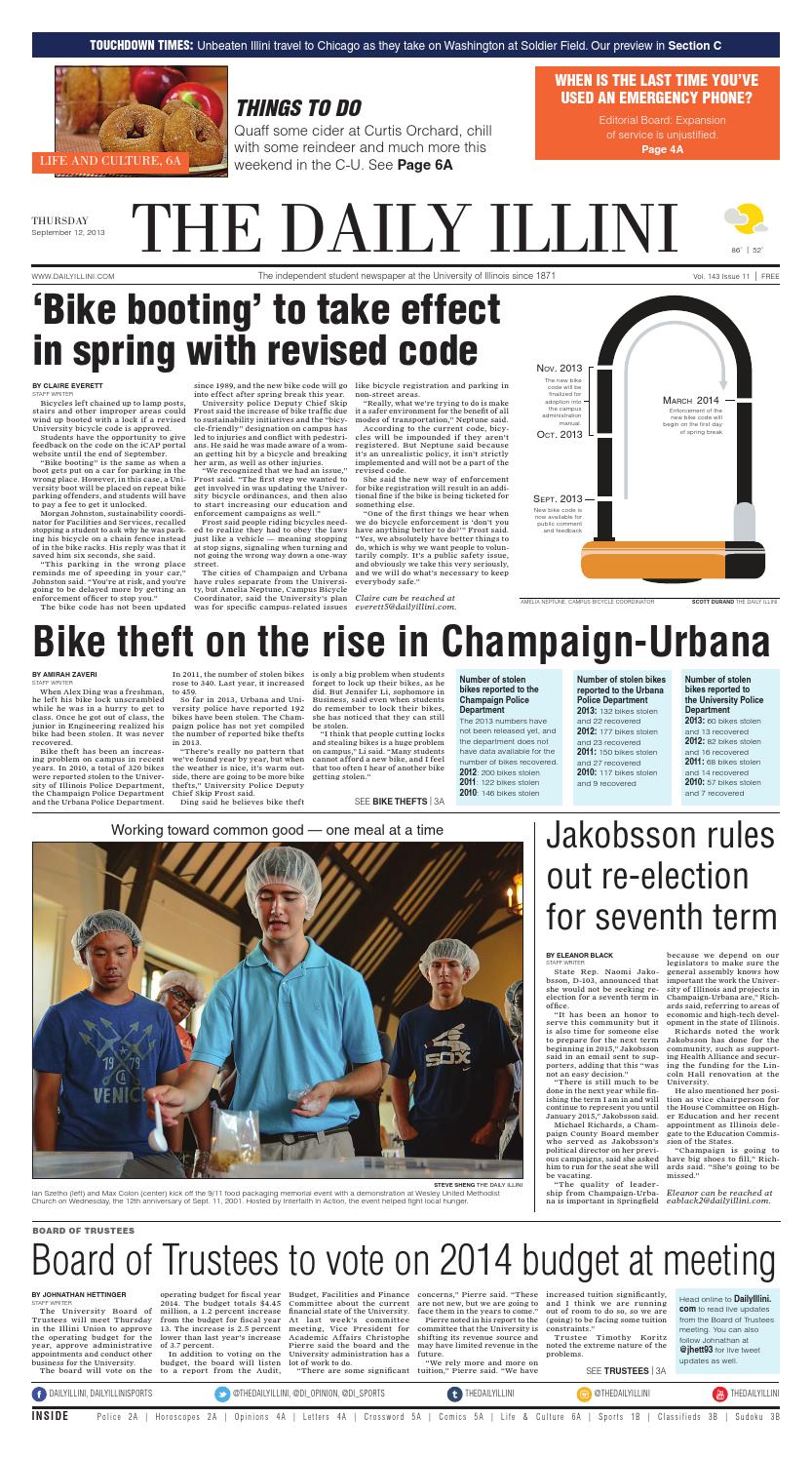 The Daily Illini: Volume 143 Issue 11 by The Daily Illini - Issuu