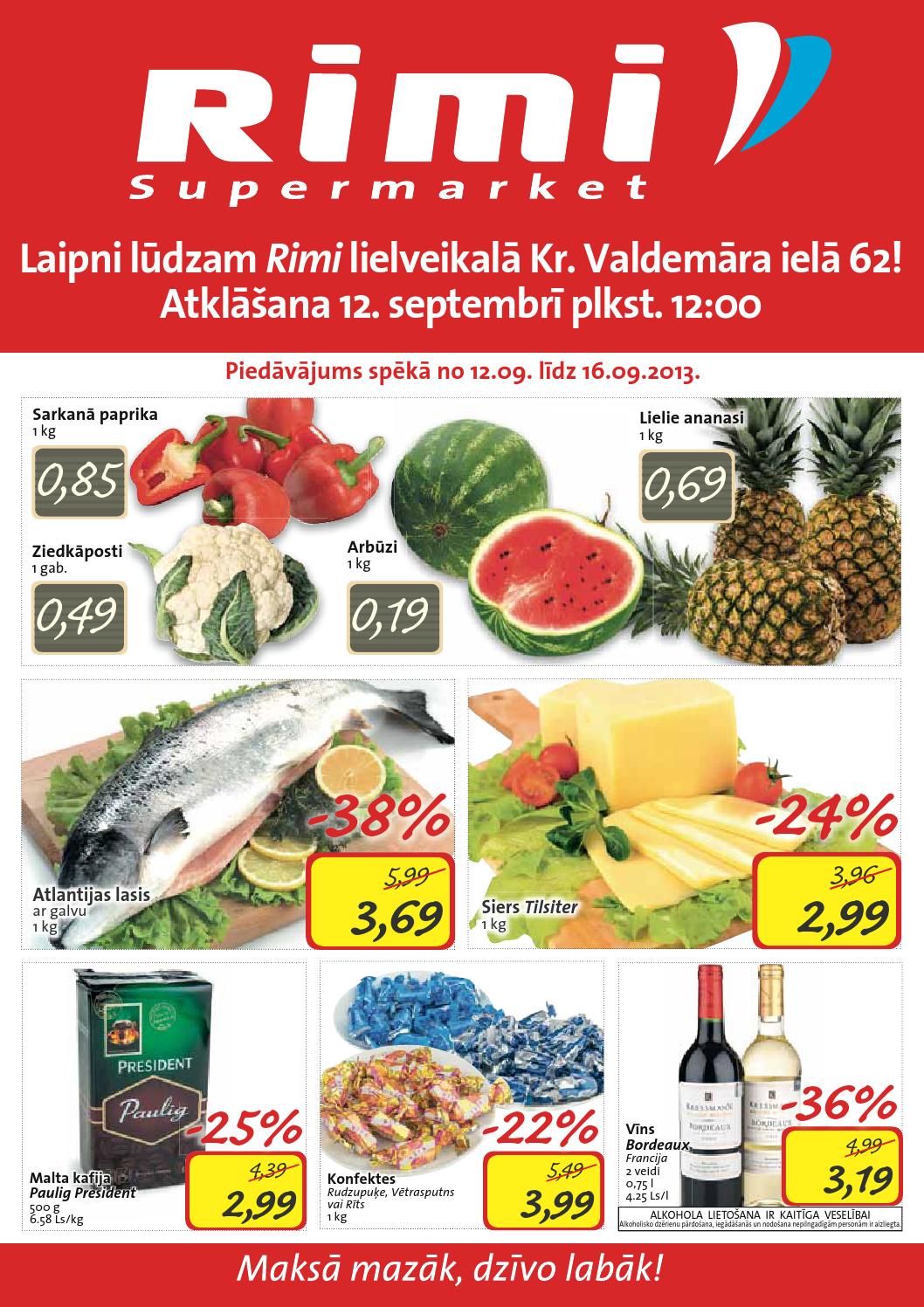 Rimi Kr.Valdemāra ielas 62 buklets by Rimi - Issuu