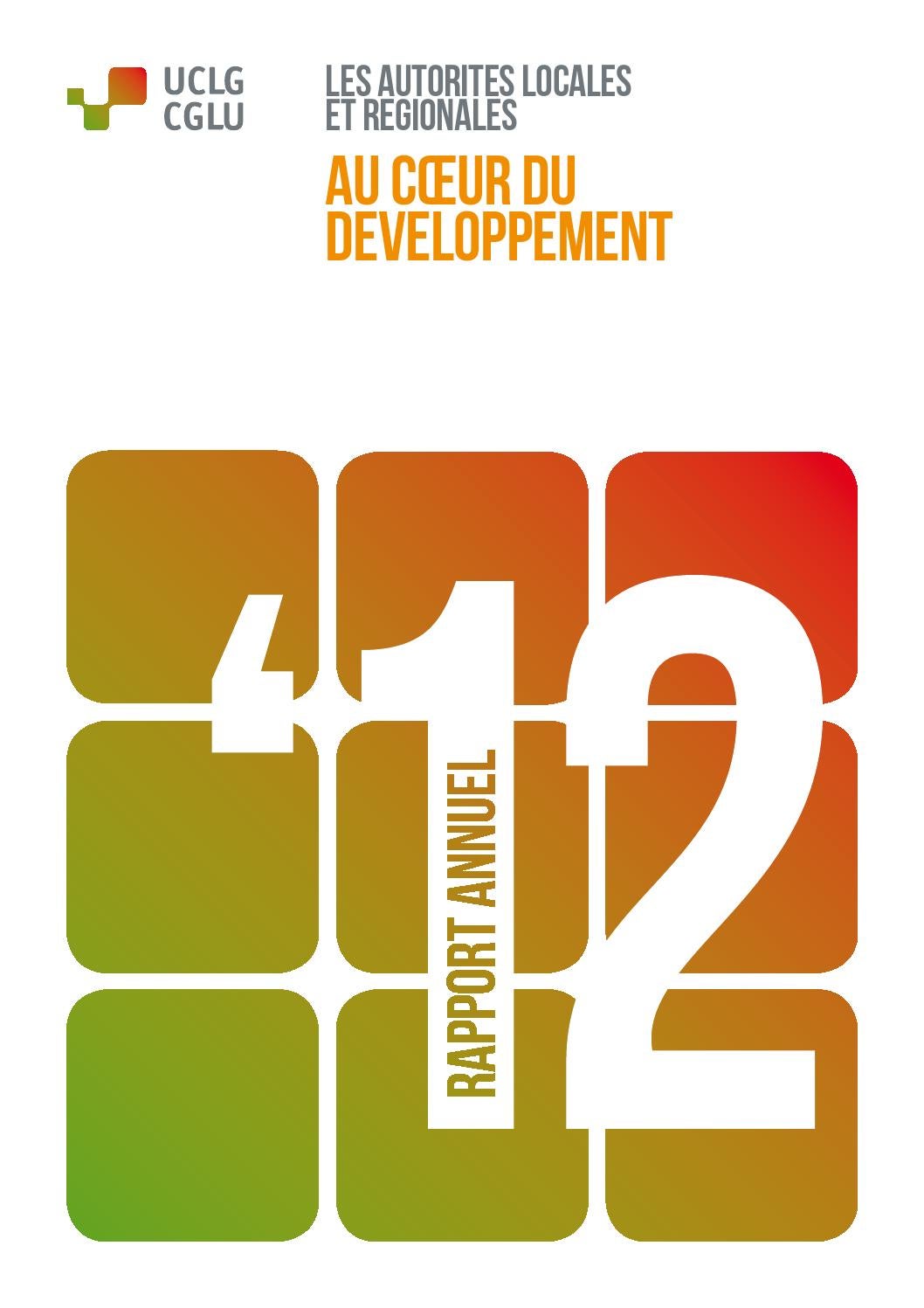 CGLU rapport annuel 2012 by UCLG CGLU - Issuu