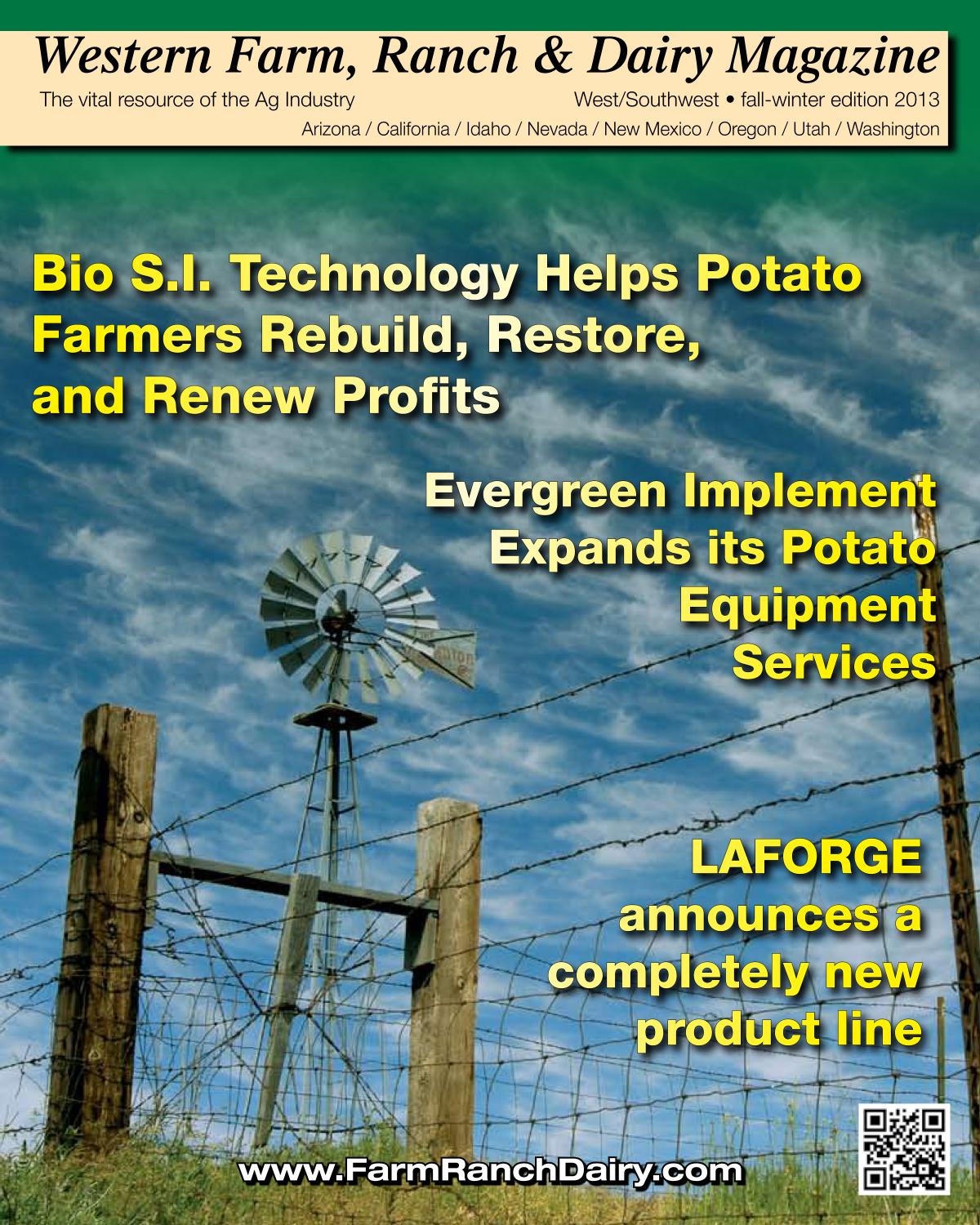 Western Farm, Ranch and Dairy Magazine – Fall-Winter 2013 by Ritz ...