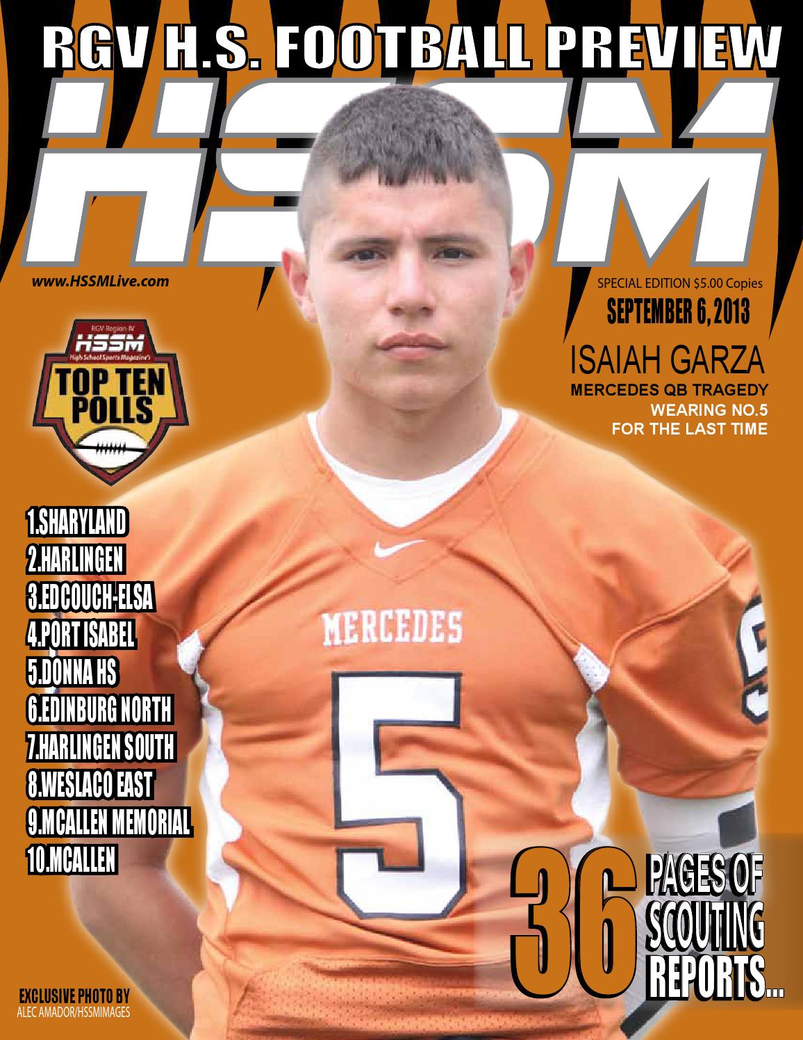 2013 High School Sports Magazine Football Preview by High School Sports ...