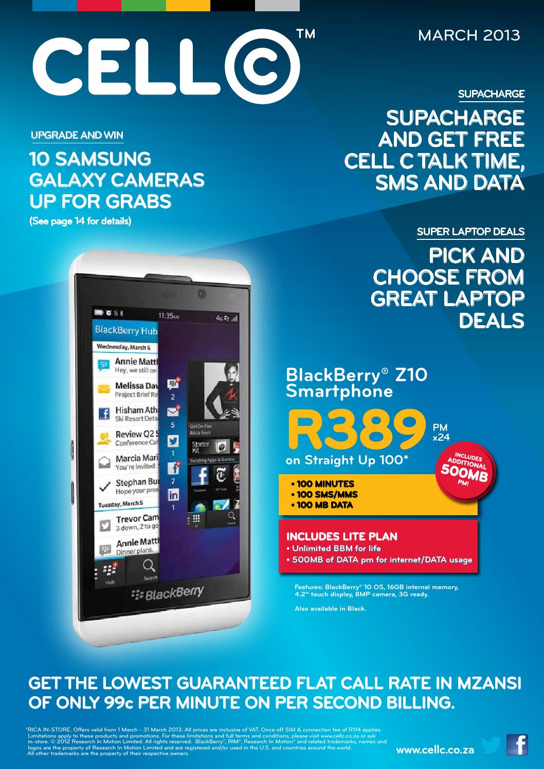 March 2013 Franchise Booklet by Cell C South Africa - Issuu