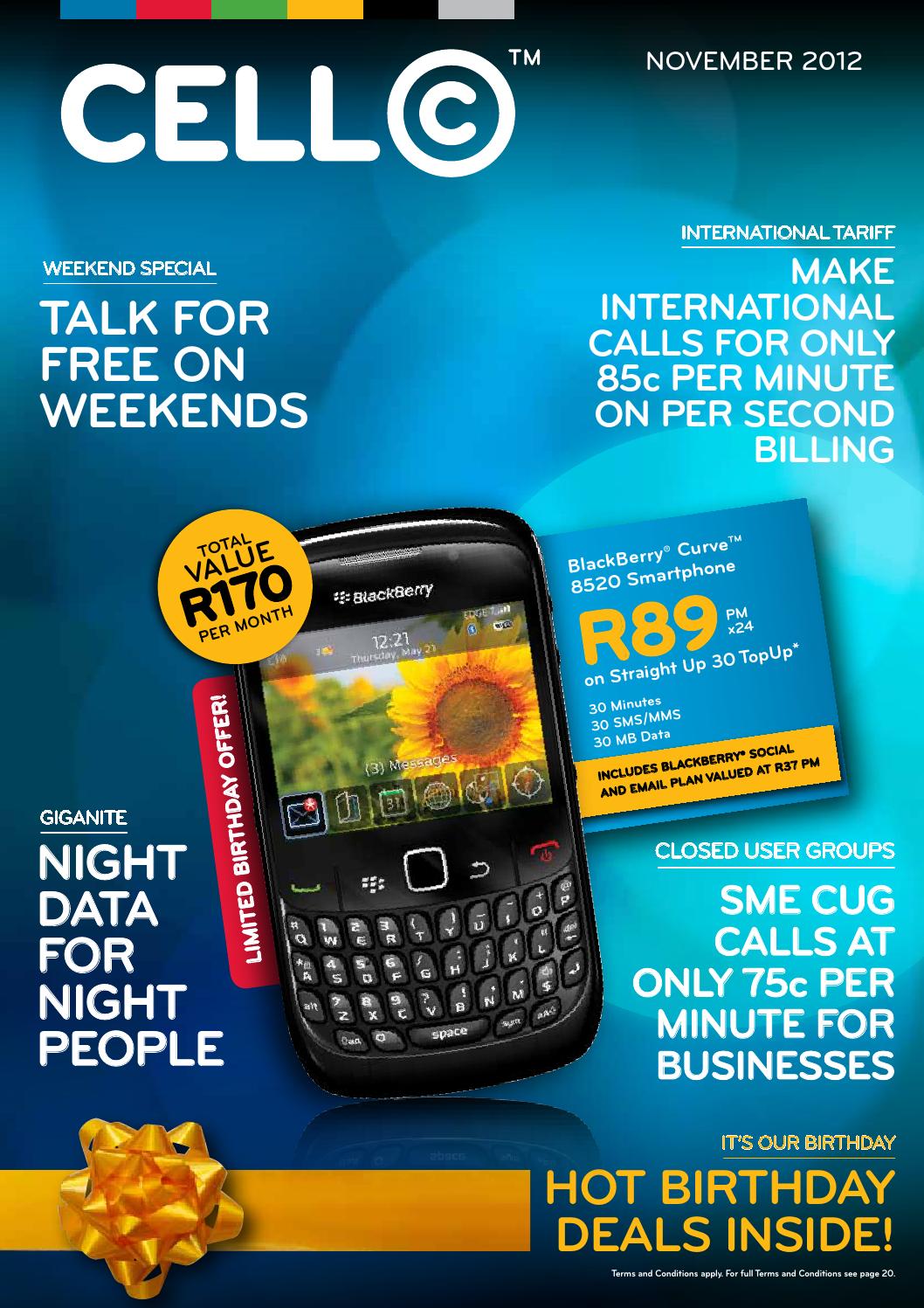 November 2012 Franchise Booklet by Cell C South Africa - Issuu