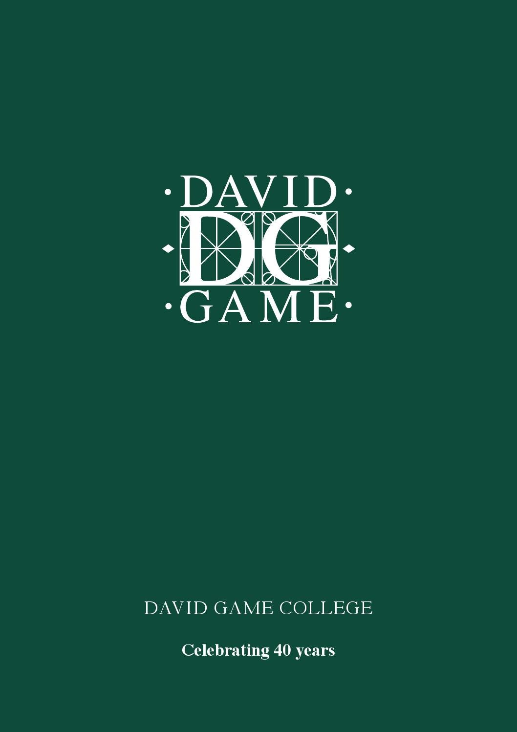 David Game Prospectus 2014-2015 by davidgamecollege - Issuu