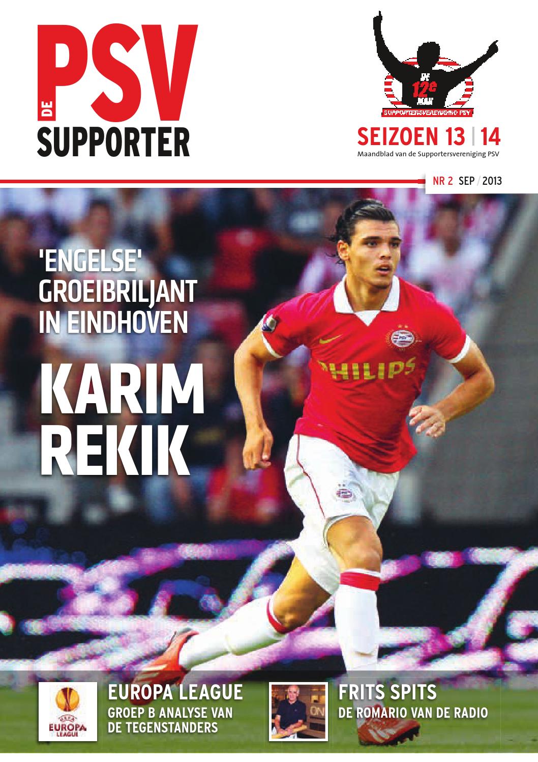 De PSV Supporter september 2013 by Supportersvereniging PSV - Issuu
