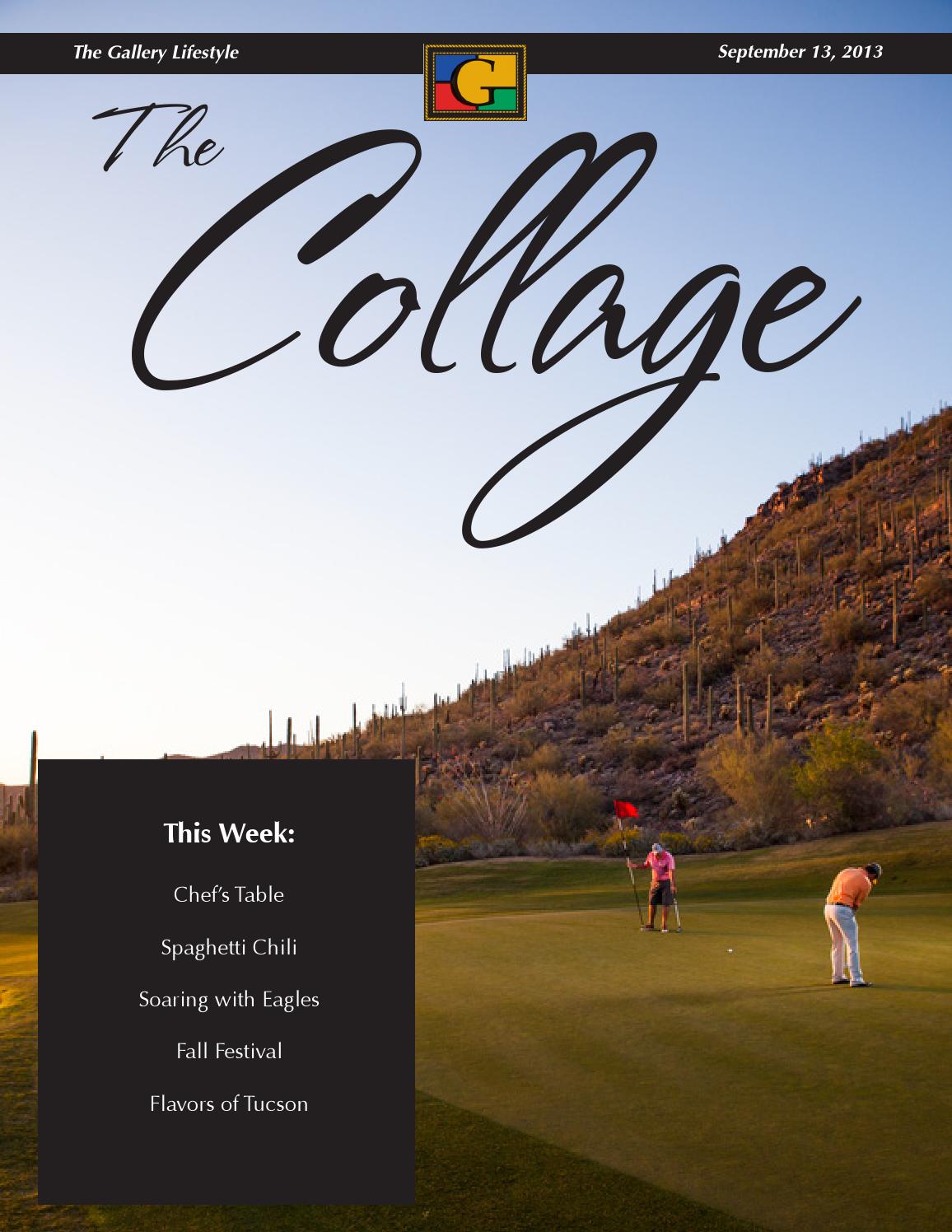 The Gallery Collage - September 13, 2013 by The Gallery Golf Club - Issuu
