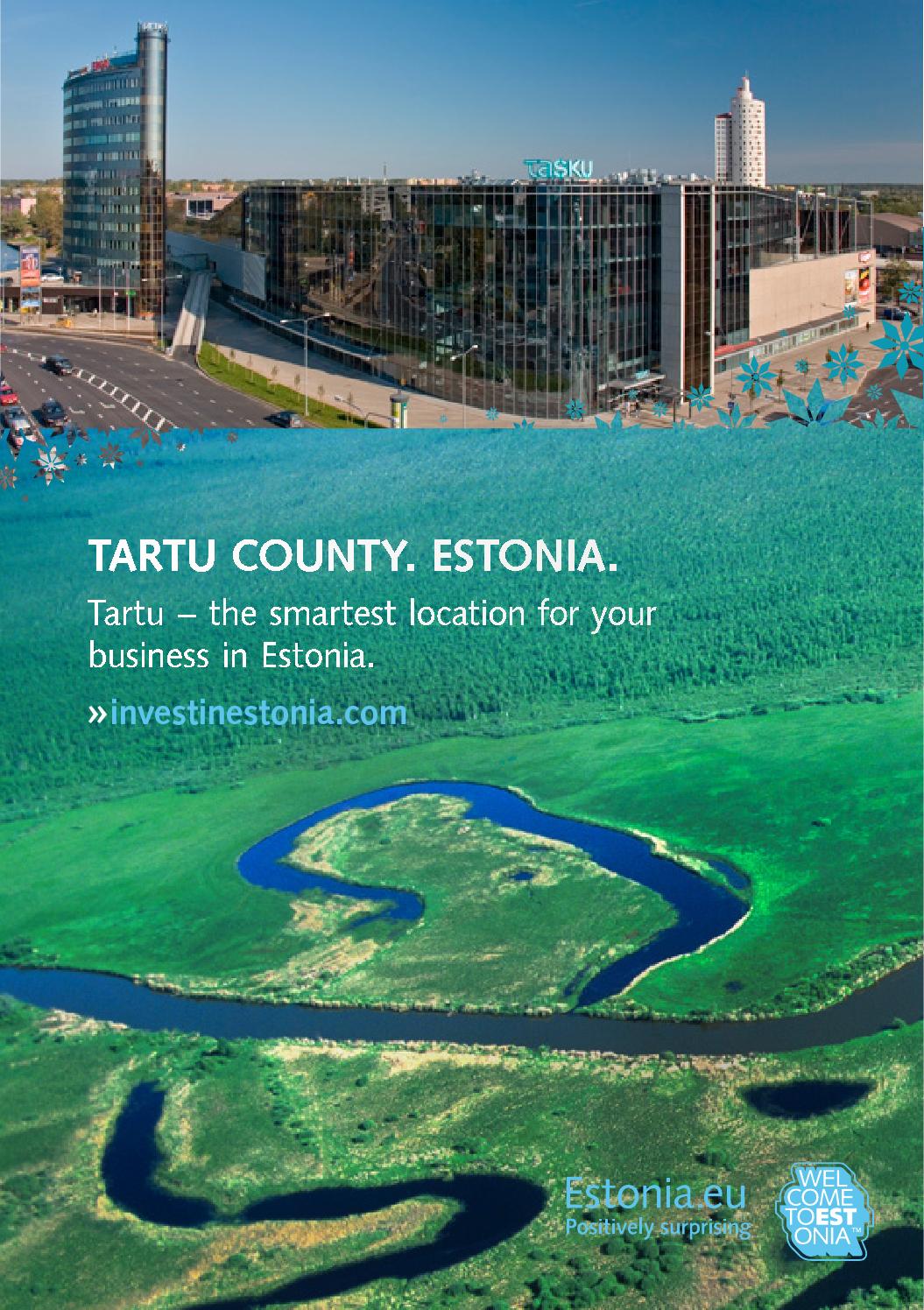 Tartu County by EAS, Enterprise Estonia - Issuu